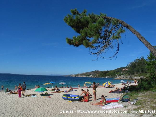 FOTOS DE PLAYA DE AREACOVA - PLAYAS DE CANGAS - CANGAS DO MORRAZO. GALICIA