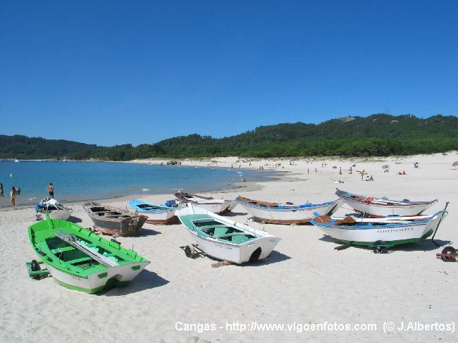 FOTOS DE PLAYA DE NERGA - PLAYAS DE CANGAS - CANGAS DO MORRAZO. GALICIA