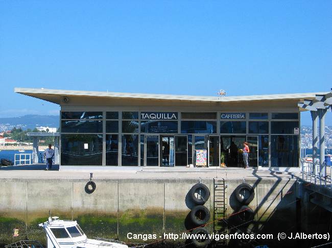 PHOTOS OF CRUISE TERMINAL - THE PORT - CANGAS. VIGO BAY. GALICIA. VISIT ...