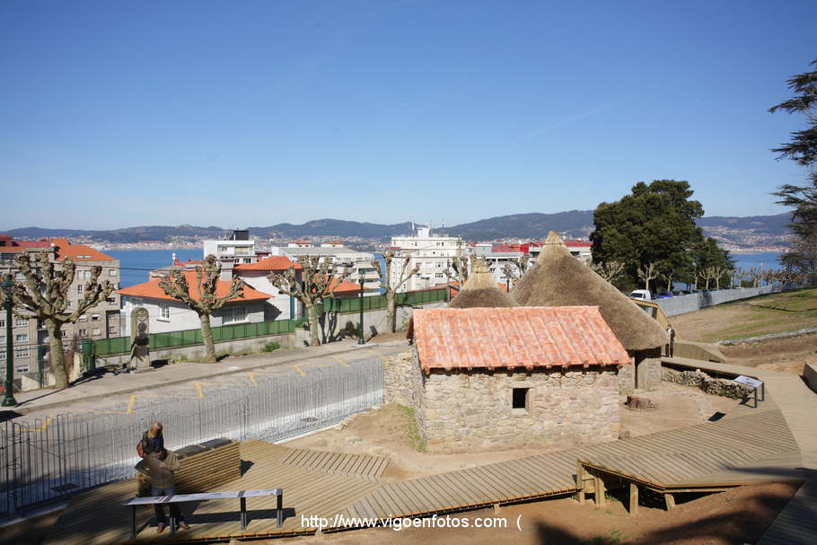 FOTOS DE CASTRO DE VIGO. RECONSTRUCCION POBLADO. MUSEO. VIGO ...
