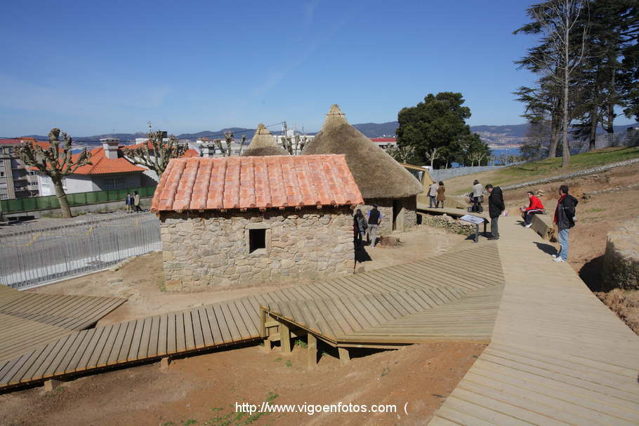 FOTOS DE CASTRO DE VIGO. RECONSTRUCCION POBLADO. MUSEO. VIGO ...