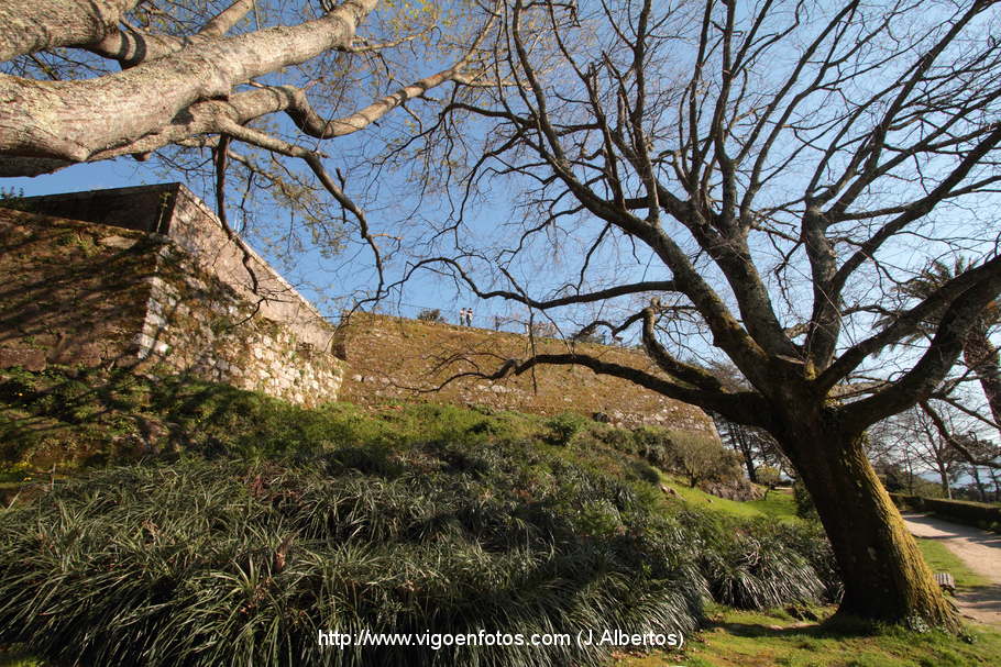 FOTOS DE CASTILLOS DE ESPAÑA: PRIMERA MURALLA CASTILLO DEL CASTRO ...