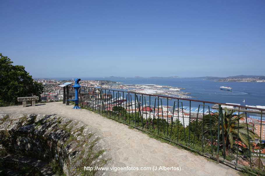 PHOTOS OF SPAIN CASTLES: VIGO CASTLE - VIGO BAY. GALICIA. VISIT SPAIN ...