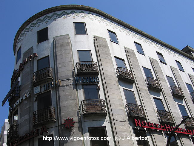 PHOTOS OF BUILDINGS OF RATIONALIST ARCHITECTURE - VIGO BAY. GALICIA ...
