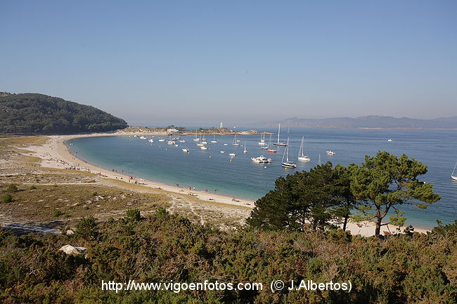 PHOTOS OF LANDSCAPES OF CIES - VIGO BAY. GALICIA. VISIT SPAIN. TOURISM ...