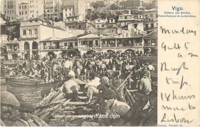 PHOTOS OF POSTCARDS OF VIGO OF CENTURY PRINCIPLES - VIGO BAY. GALICIA ...