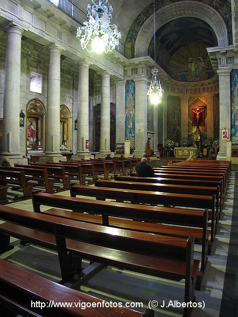 PHOTOS OF CHURCH OF SANTA MARÍA (CONCATEDRAL) - LA COLEGIATA - VIGO BAY ...