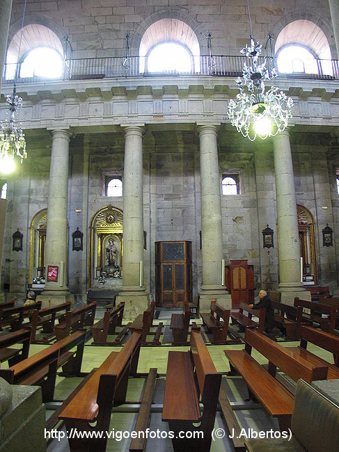 PHOTOS OF CHURCH OF SANTA MARÍA (CONCATEDRAL) - LA COLEGIATA - VIGO BAY ...