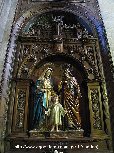PHOTOS OF CHURCH OF SANTA MARÍA (CONCATEDRAL) - LA COLEGIATA - VIGO BAY ...