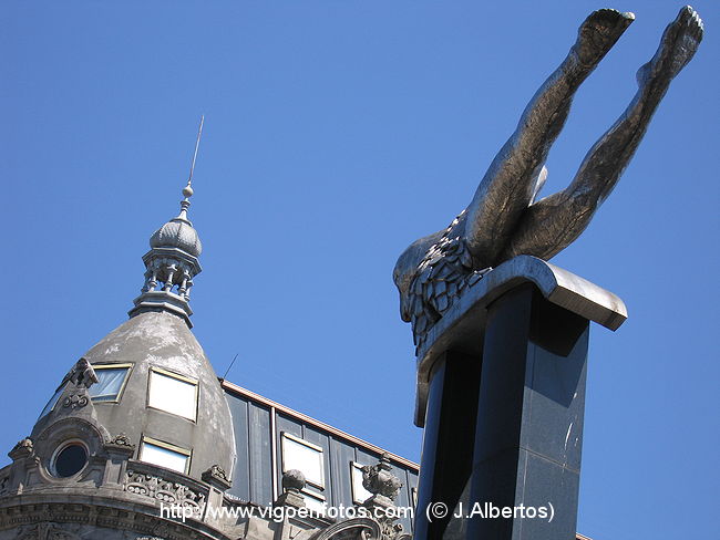 FOTOS DE EL SIRENO. ESCULTURAS Y ESCULTORES. FRANCISCO LEIRO. VIGO ...