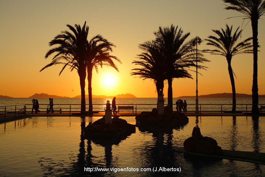 FOTOS DE PUESTAS DE SOL - MAR Y SOL - VIGO. GALICIA