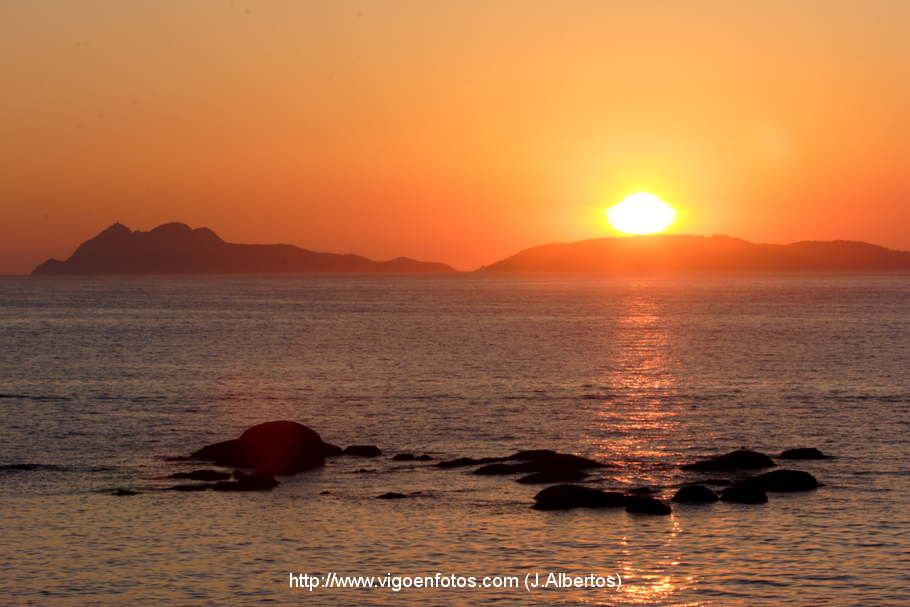 FOTOS DE PUESTAS DE SOL - MAR Y SOL - VIGO. GALICIA - P4