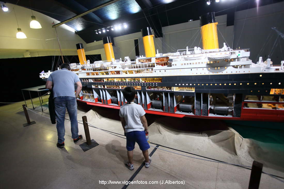 PHOTOS OF TITANIC. THE RECONSTRUCTION. 2016 - VIGO BAY. GALICIA. VISIT ...