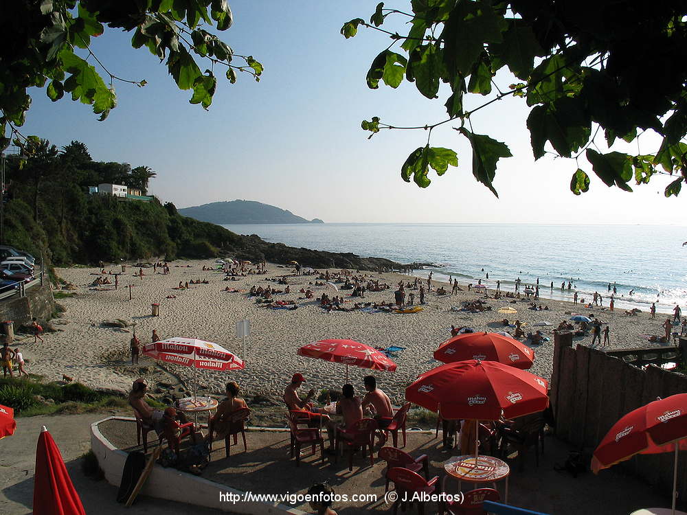 FOTOS DE PLAYA MUIÑOS DE FORTIÑÓN - VIGO. GALICIA
