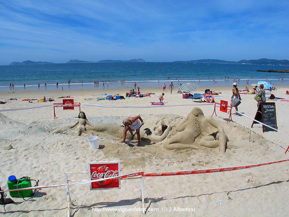 IMAGENS DE PRAIA DE SAMIL - RÍA DE VIGO. GALIZA. ESPANHA. IMAGENS DE ...