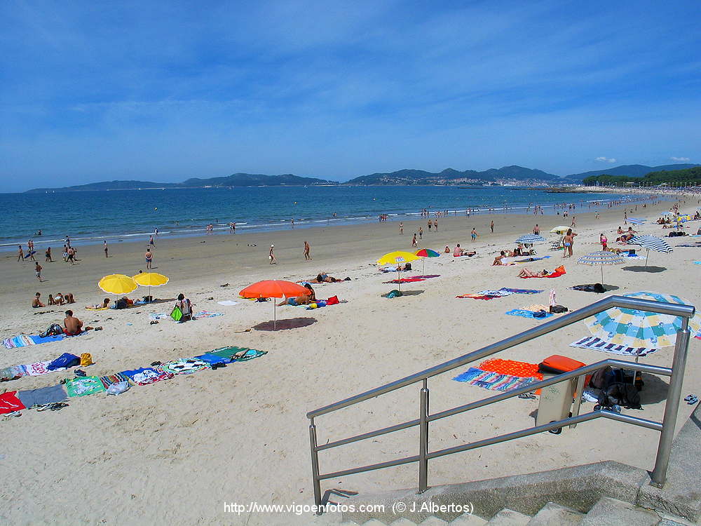 PHOTOS OF SAMIL BEACH - VIGO - SPAIN - VIGO BAY. GALICIA. VISIT SPAIN ...