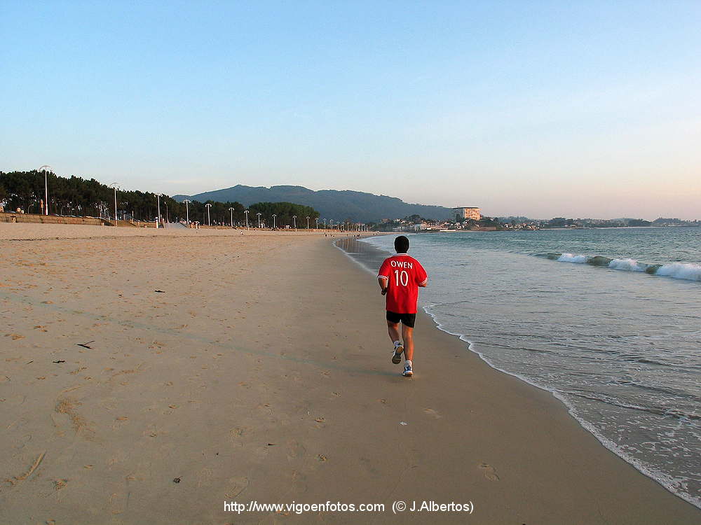 IMAGENS DE PRAIA DE SAMIL - RÍA DE VIGO. GALIZA. ESPANHA. IMAGENS DE ...