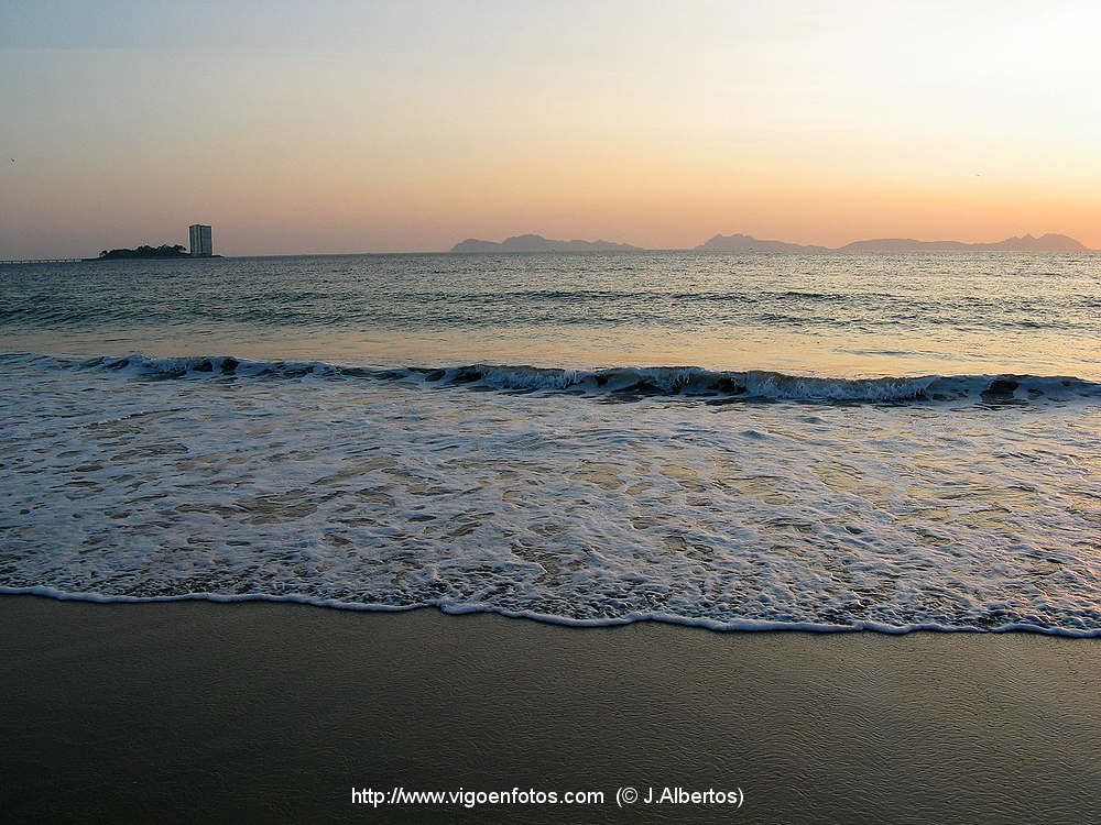 IMAGENS DE PRAIA DE SAMIL - RÍA DE VIGO. GALIZA. ESPANHA. IMAGENS DE ...