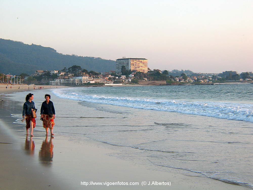 IMAGENS DE PRAIA DE SAMIL - RÍA DE VIGO. GALIZA. ESPANHA. IMAGENS DE ...
