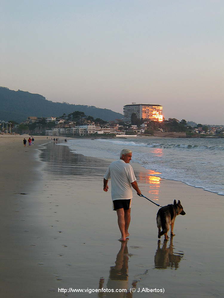 IMAGENS DE PRAIA DE SAMIL - RÍA DE VIGO. GALIZA. ESPANHA. IMAGENS DE ...