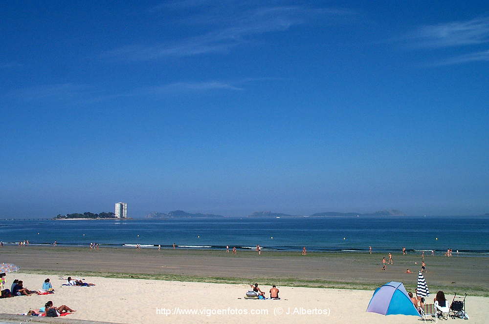 PHOTOS OF SAMIL BEACH - VIGO - SPAIN - VIGO BAY. GALICIA. VISIT SPAIN ...