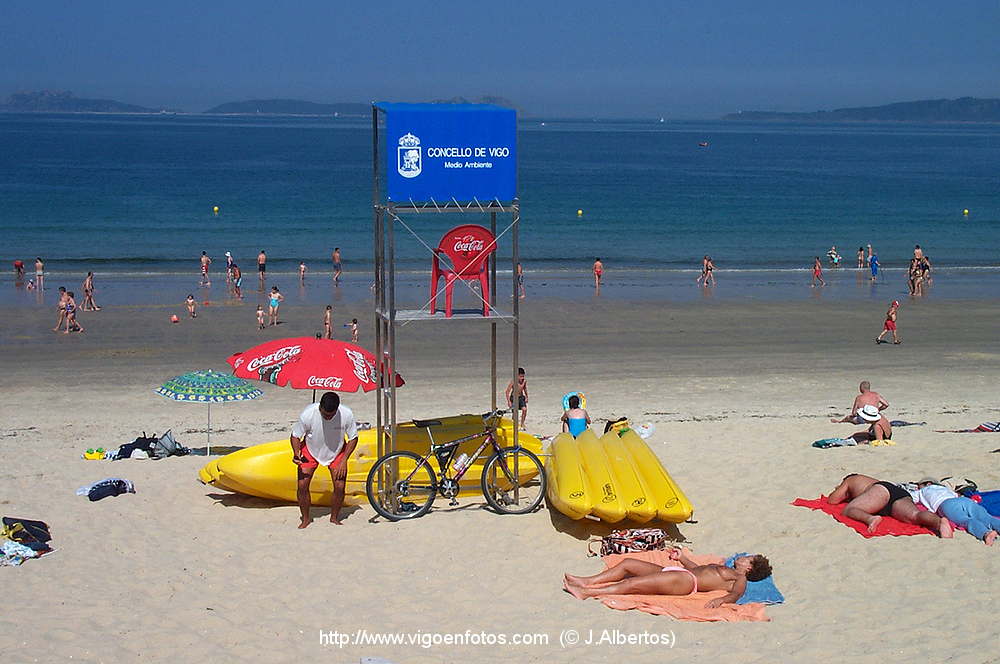 FOTOS DE PLAYA DE SAMIL - VIGO. GALICIA - P2