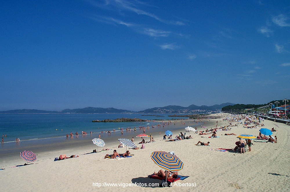 PHOTOS OF SAMIL BEACH - VIGO - SPAIN - VIGO BAY. GALICIA. VISIT SPAIN ...