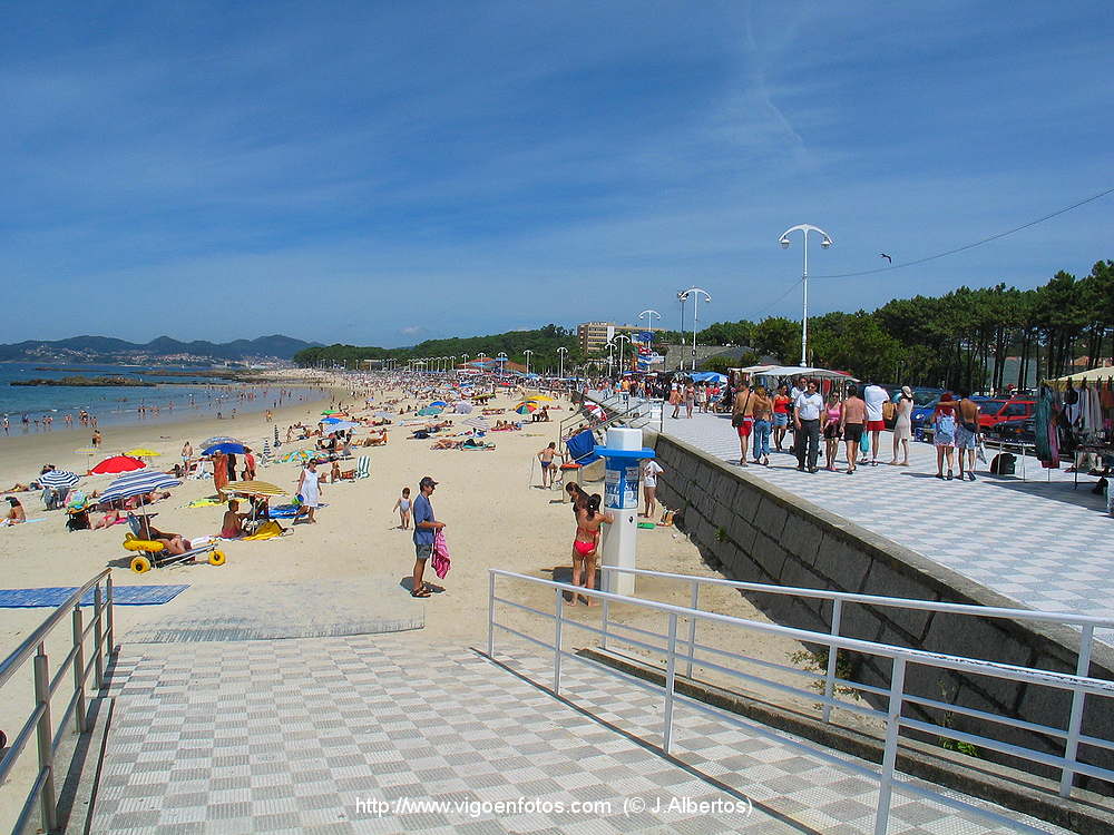 IMAGENS DE PASSEIO DA PRAIA DE SAMIL - RÍA DE VIGO. GALIZA. ESPANHA ...