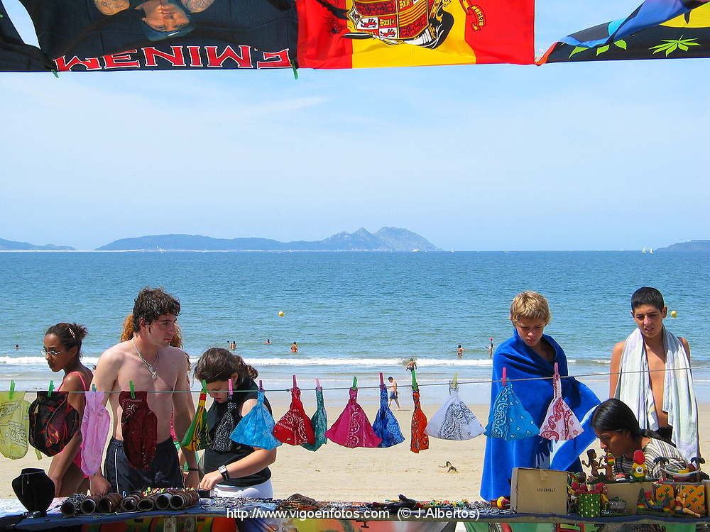 IMAGENS DE PASSEIO DA PRAIA DE SAMIL - RÍA DE VIGO. GALIZA. ESPANHA ...