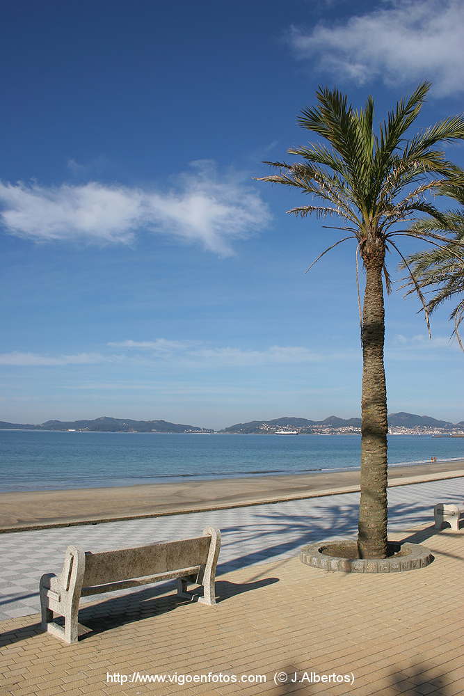 IMAGENS DE PASSEIO DA PRAIA DE SAMIL - RÍA DE VIGO. GALIZA. ESPANHA ...