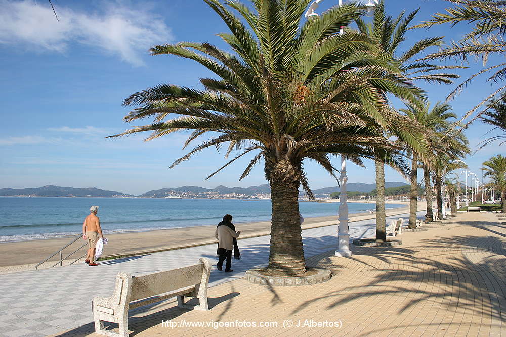 FOTOS DE PASEO DE LA PLAYA DE SAMIL - VIGO. GALICIA