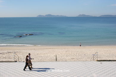FOTOS DE PASEO DE LA PLAYA DE SAMIL - VIGO. GALICIA