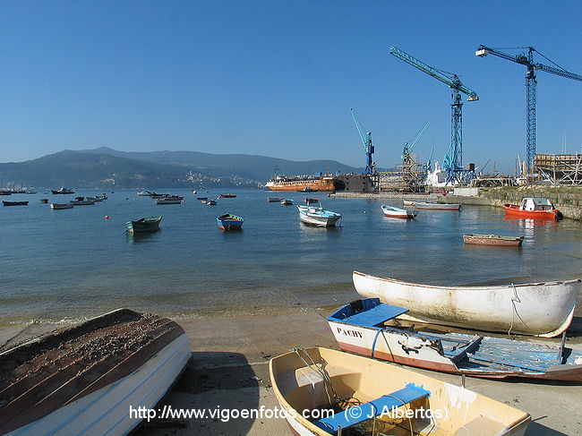 PHOTOS OF SHIPYARDS OF TEIS - VIGO - SPAIN - VIGO BAY. GALICIA. VISIT ...