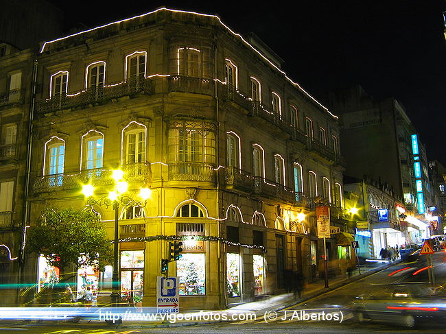 PHOTOS OF VIGO AT NIGHT - VIGO BAY. GALICIA. VISIT SPAIN. TOURISM ...
