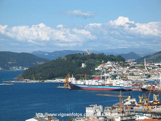 PHOTOS OF AERIAL VIEWS OF VIGO - SPAIN - VIGO BAY. GALICIA. VISIT SPAIN ...