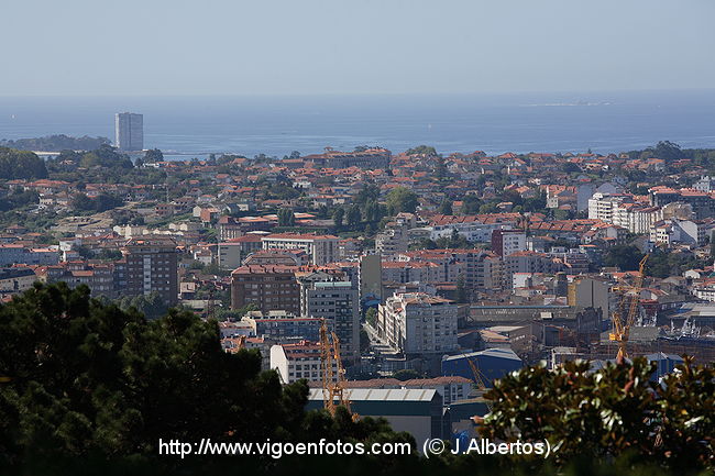 PHOTOS OF AERIAL VIEWS OF VIGO - SPAIN - VIGO BAY. GALICIA. VISIT SPAIN ...
