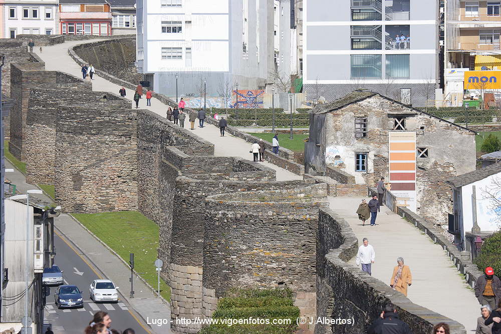 FOTOGRAFÍAS DE MURALLA DE LUGO - P4 - Lugo - Turismo - Galicia en 30. ...