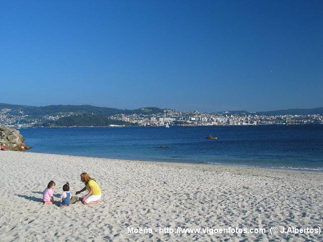 FOTOS DE PLAYA DE O CON - PLAYAS DE MOAÑA - MOAÑA. GALICIA