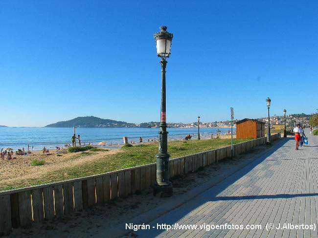 FOTOS DE PASEO DE PLAYA AMÉRICA - NIGRÁN - PARQUES Y PASEOS - NIGRÁN ...