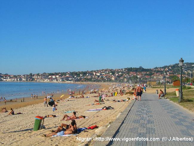 FOTOS DE PASEO DE PLAYA AMÉRICA - NIGRÁN - PARQUES Y PASEOS - NIGRÁN ...