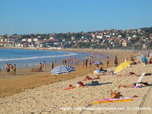PHOTOS OF AMERICAN BEACH - NIGRÁN - BEACHES - NIGRÁN. VIGO BAY. GALICIA ...