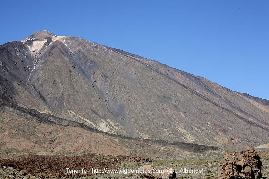 FOTO DI TEIDE. VOLCANO. PICO E MONTAGNA. ISOLE CANARIE, TENERIFE ...