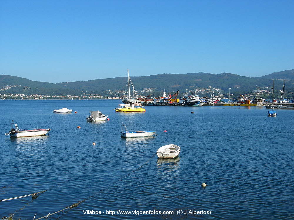 PHOTOS OF PUERTO DE SAN ADRIAN - PORT AND SEA - VILABOA. VIGO BAY ...